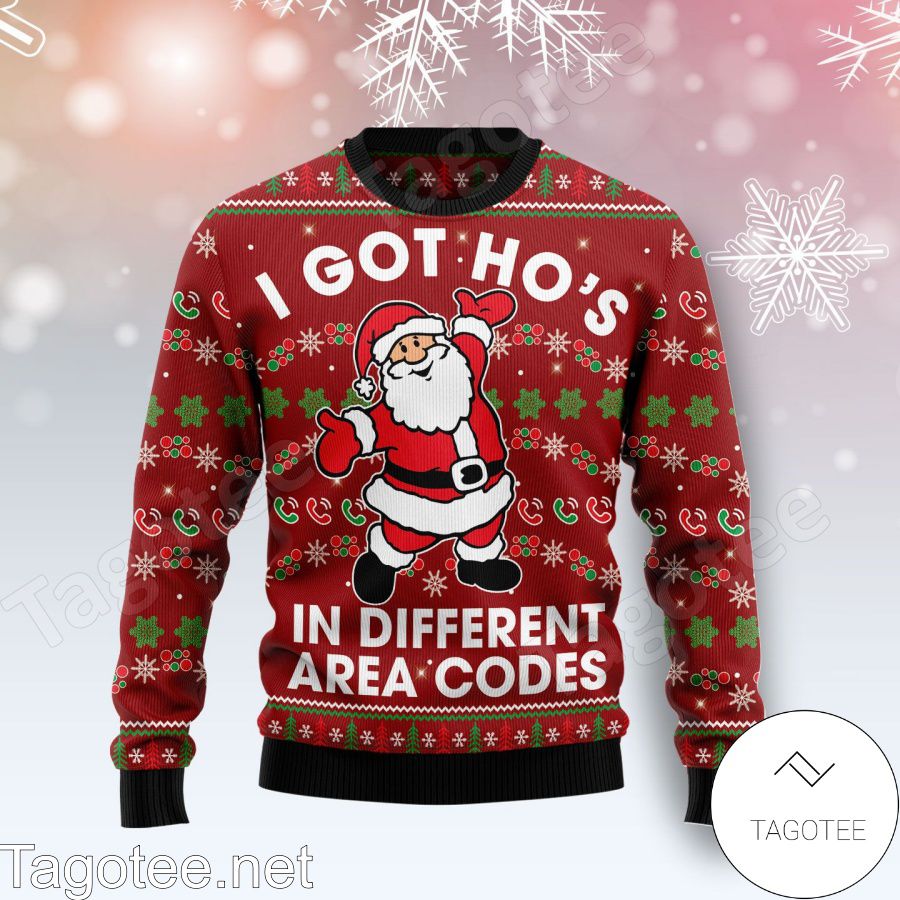 I Got Ho s In Different Area Codes Ludacris Xmas Ugly Christmas Sweater I Got Ho s In Different Area Codes Ludacris Xmas Ugly Christmas Sweater