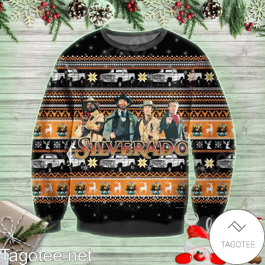 Paden Jake Mal Cobb Silverado Poster Xmas Ugly Christmas Sweater - Tagotee