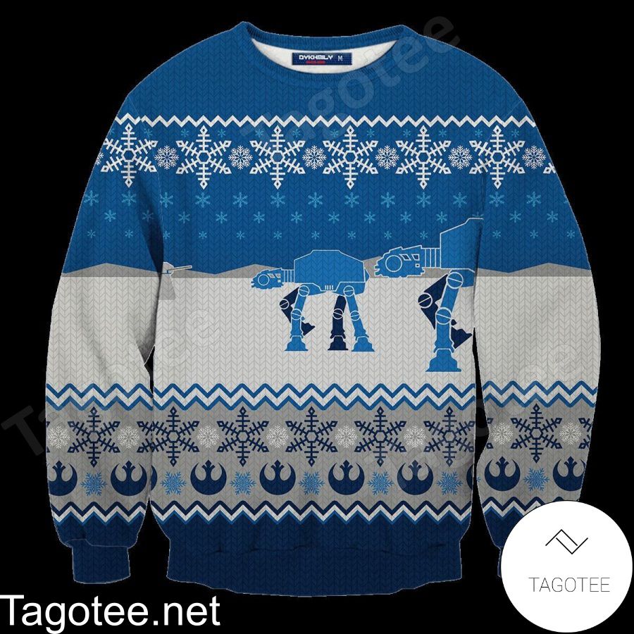 Star Wars Blue Ugly Christmas Sweater - Tagotee