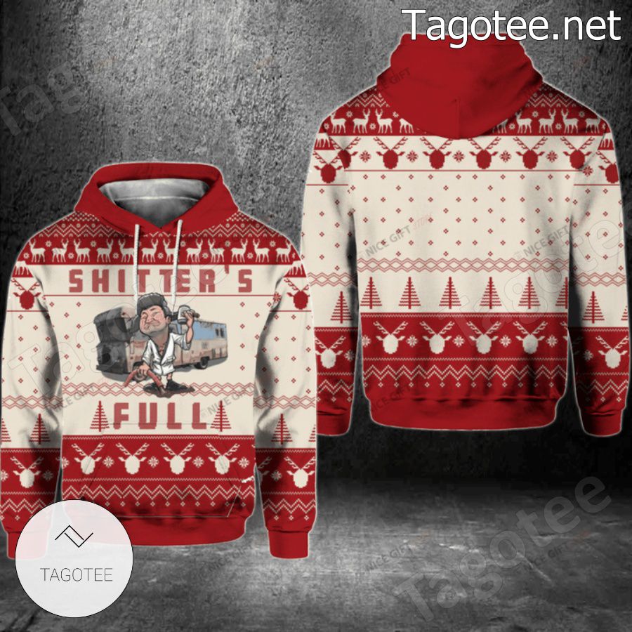 National Lampoon's Christmas Vacation Shitter's Full Hoodie - Tagotee