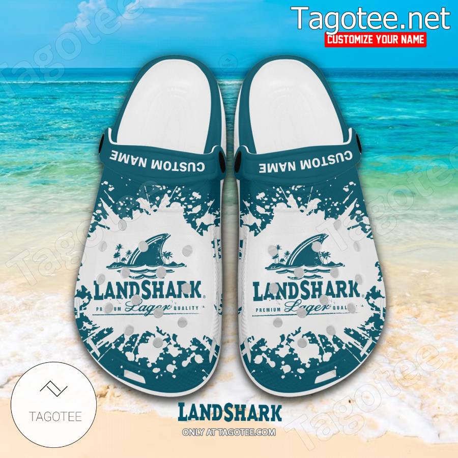 Landshark Logo Crocs Clogs - EmonShop - Tagotee
