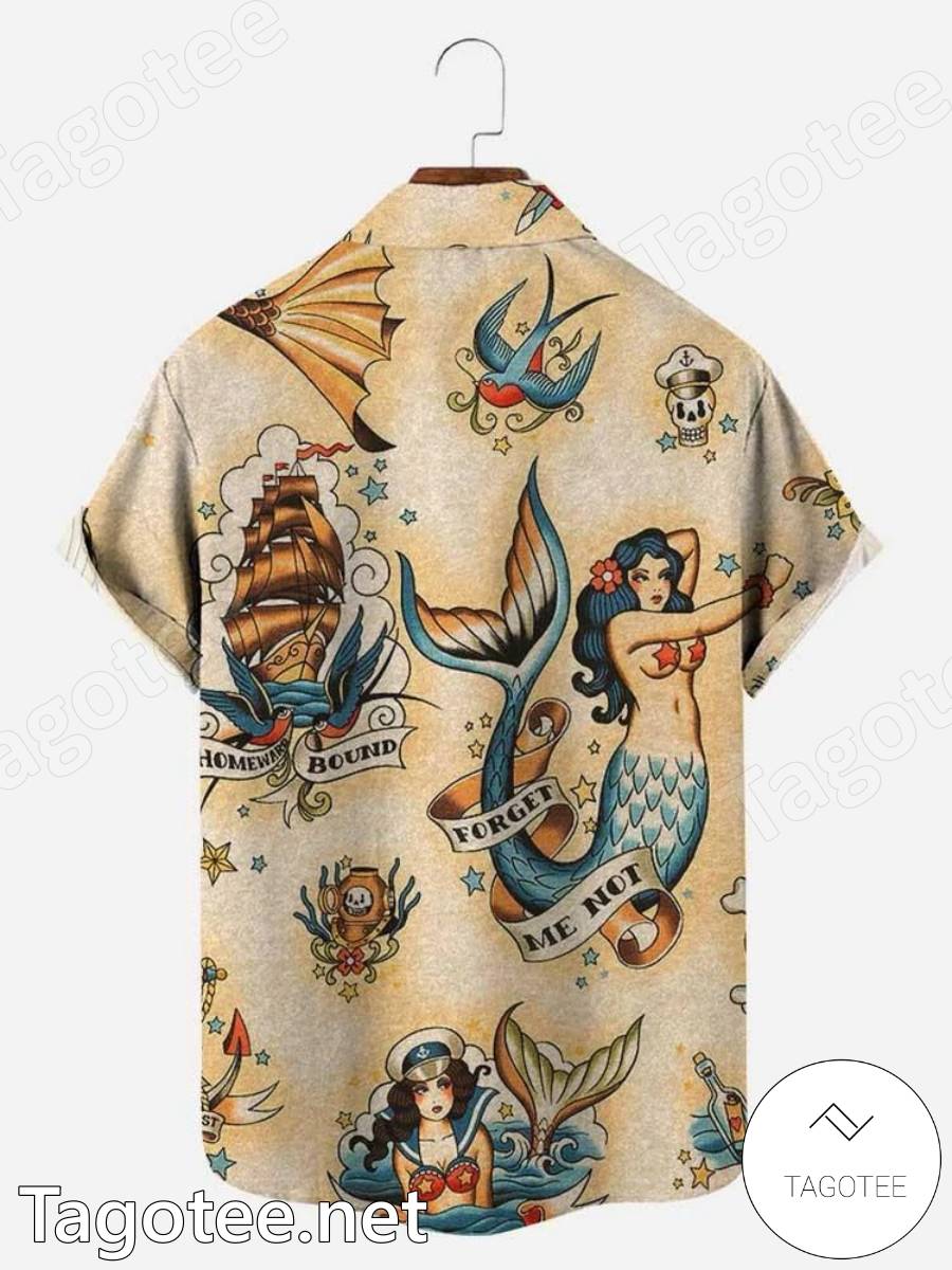 Sonic Youth The Eternal Album Cover Hawaiian Shirt - Tagotee