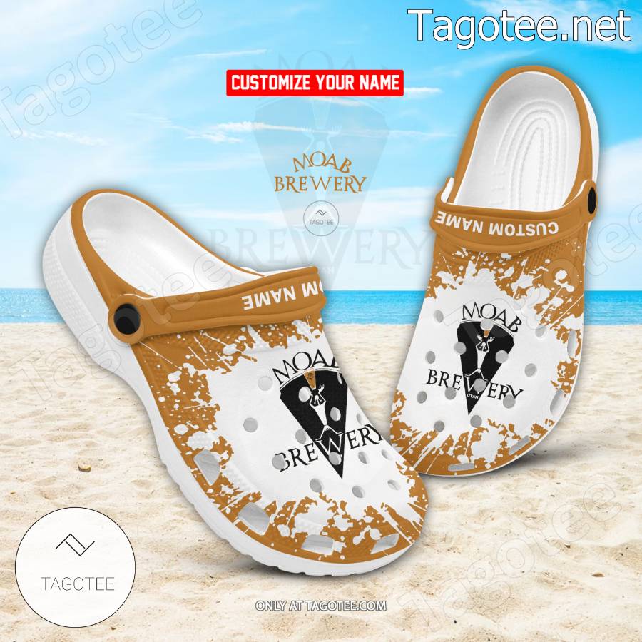 Moab Brewery Logo Crocs Clogs - EmonShop - Tagotee