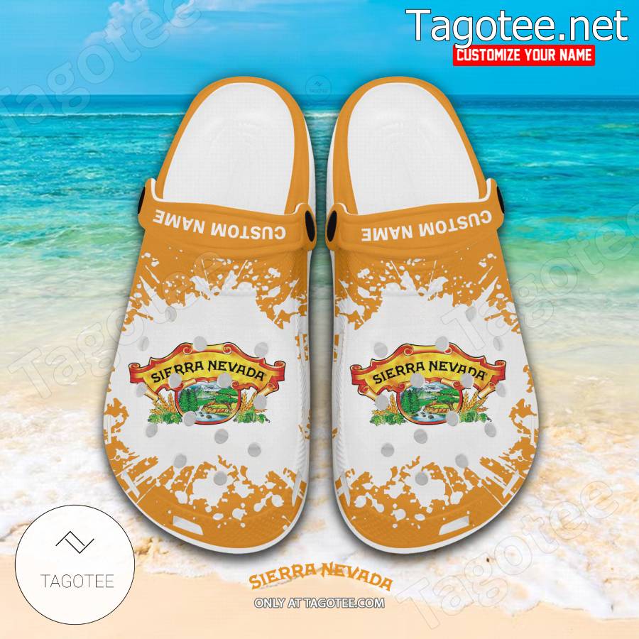 Sierra Nevada Logo Crocs Clogs - EmonShop - Tagotee