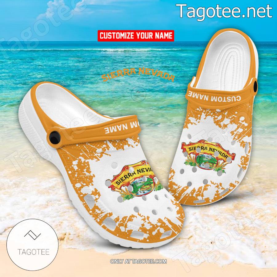 Sierra Nevada Logo Crocs Clogs - EmonShop - Tagotee