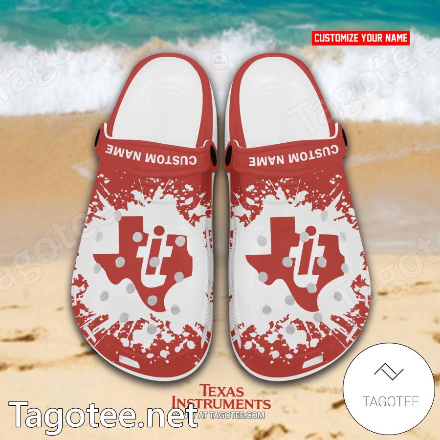 Texas Instruments Logo Crocs Clogs - EmonShop - Tagotee