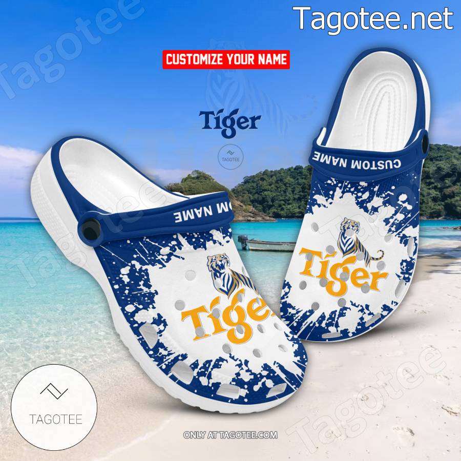 Tiger Beer Logo Crocs Clogs - EmonShop - Tagotee