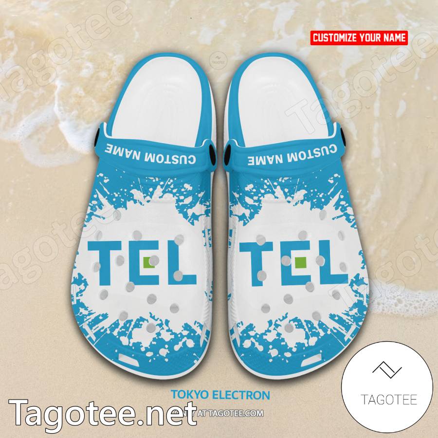 Tokyo Electron Logo Crocs Clogs - EmonShop - Tagotee
