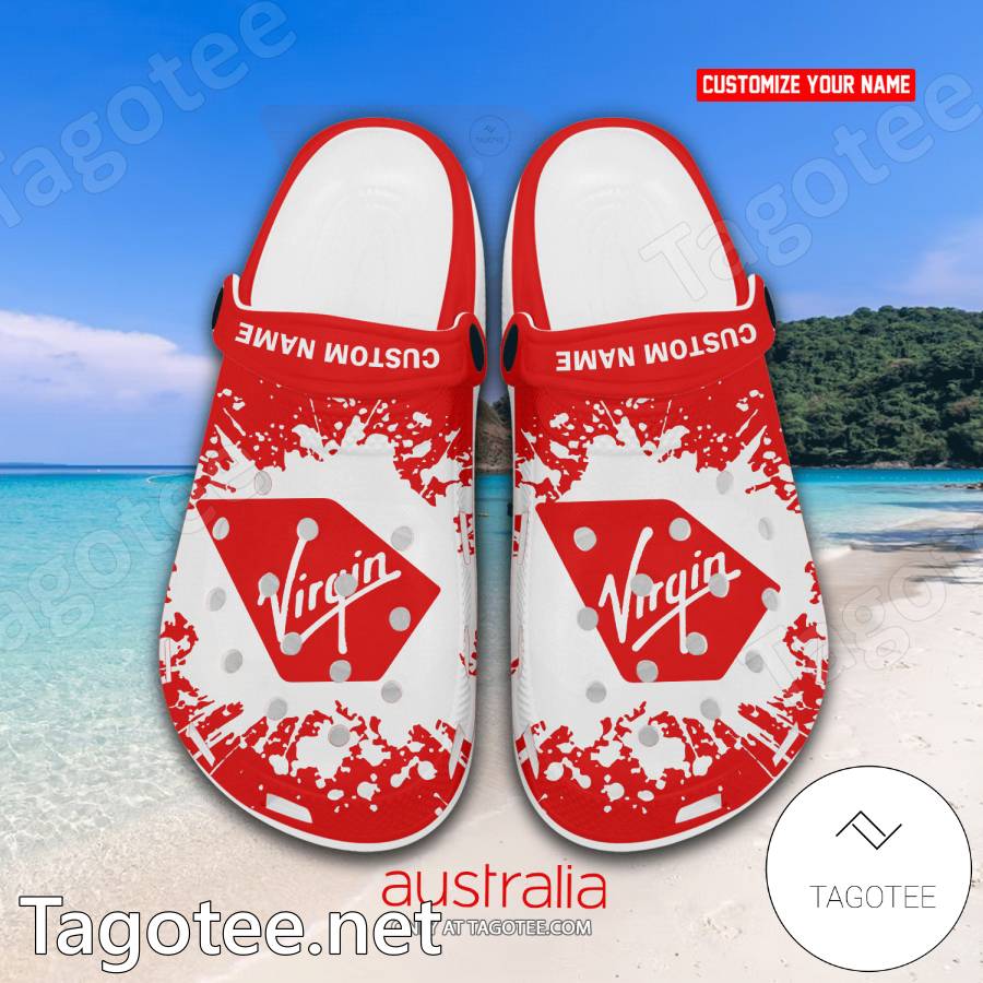 Virgin Australia Logo Crocs Clogs - EmonShop - Tagotee