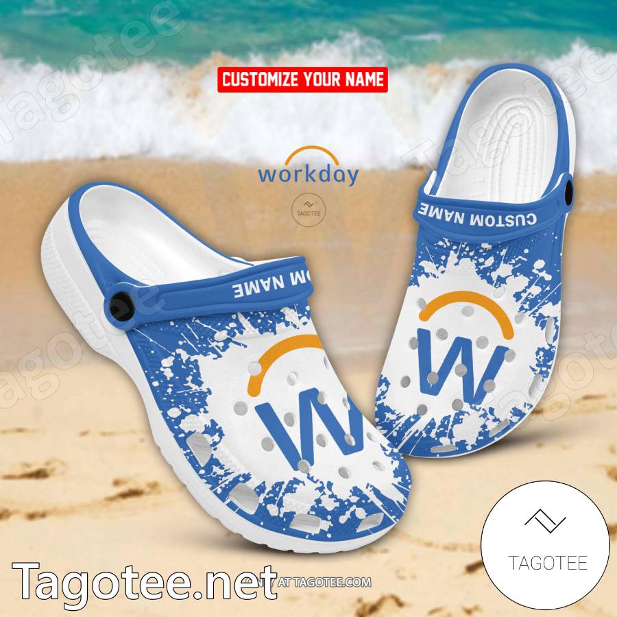 Workday Logo Crocs Clogs - EmonShop - Tagotee