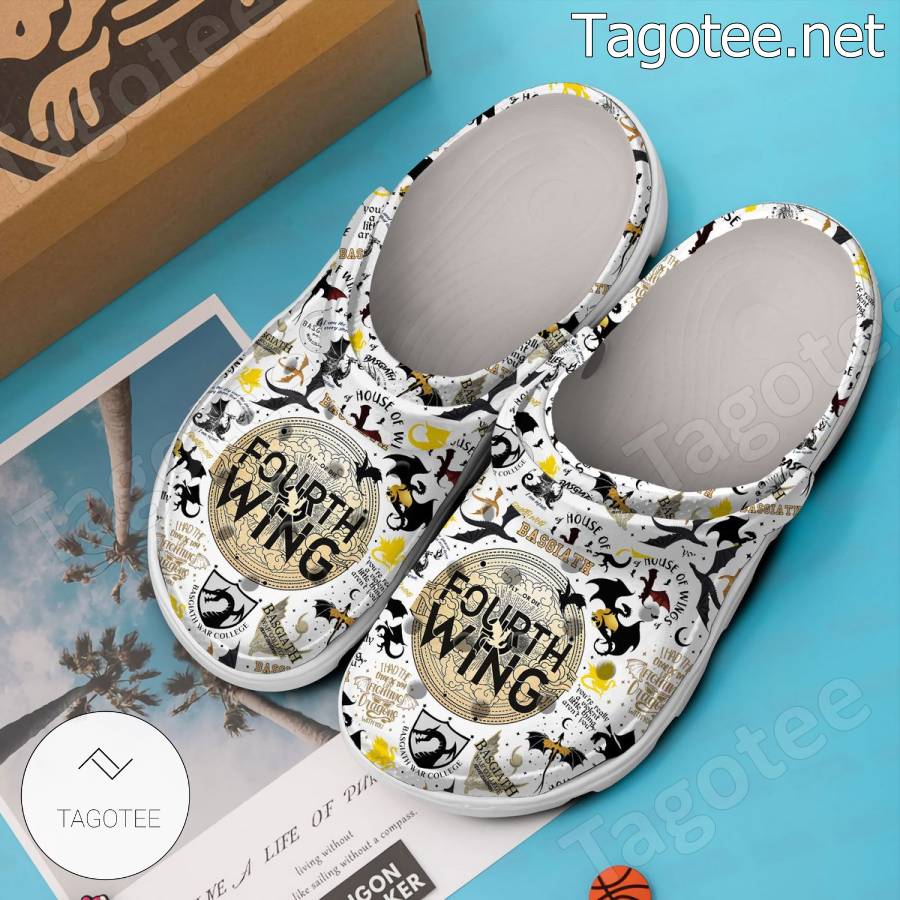 Basgiath Fourth Wing Crocs Clogs - Tagotee