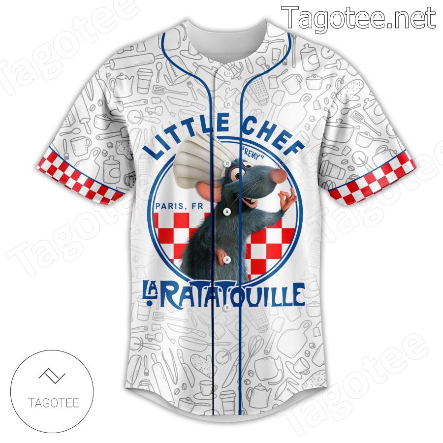 Little Chef La Ratatouille Baseball Jersey - Tagotee