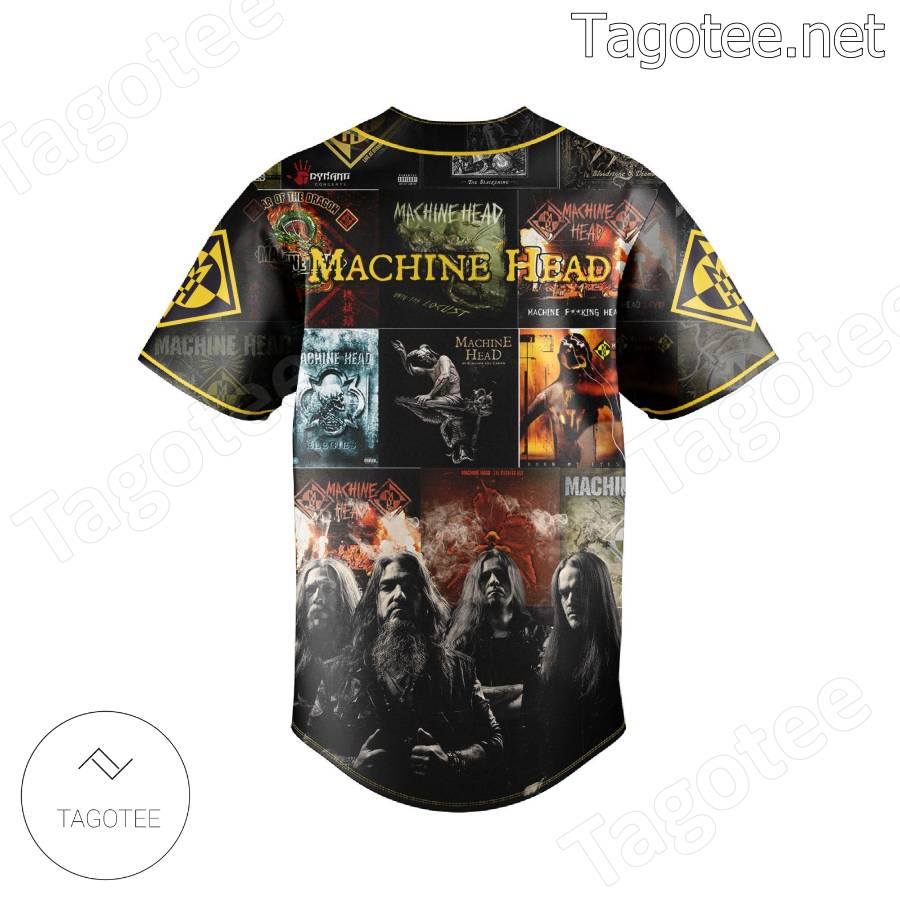 Machine Head Of Kingdom And Crown Baseball Jersey - Tagotee