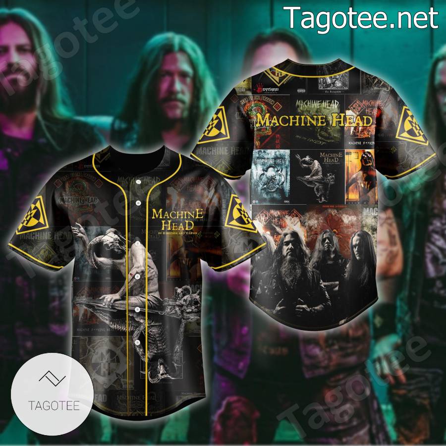 Machine Head Of Kingdom And Crown Baseball Jersey - Tagotee