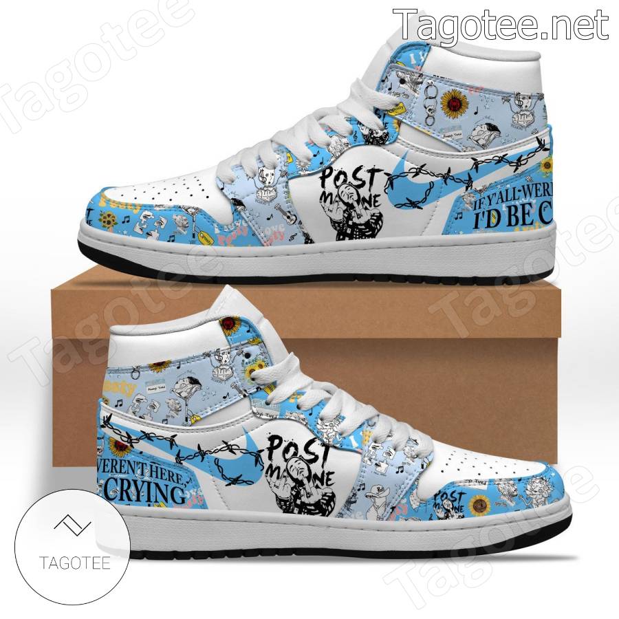 Versace Baroque Pattern Air Jordan High Top Shoes - Tagotee