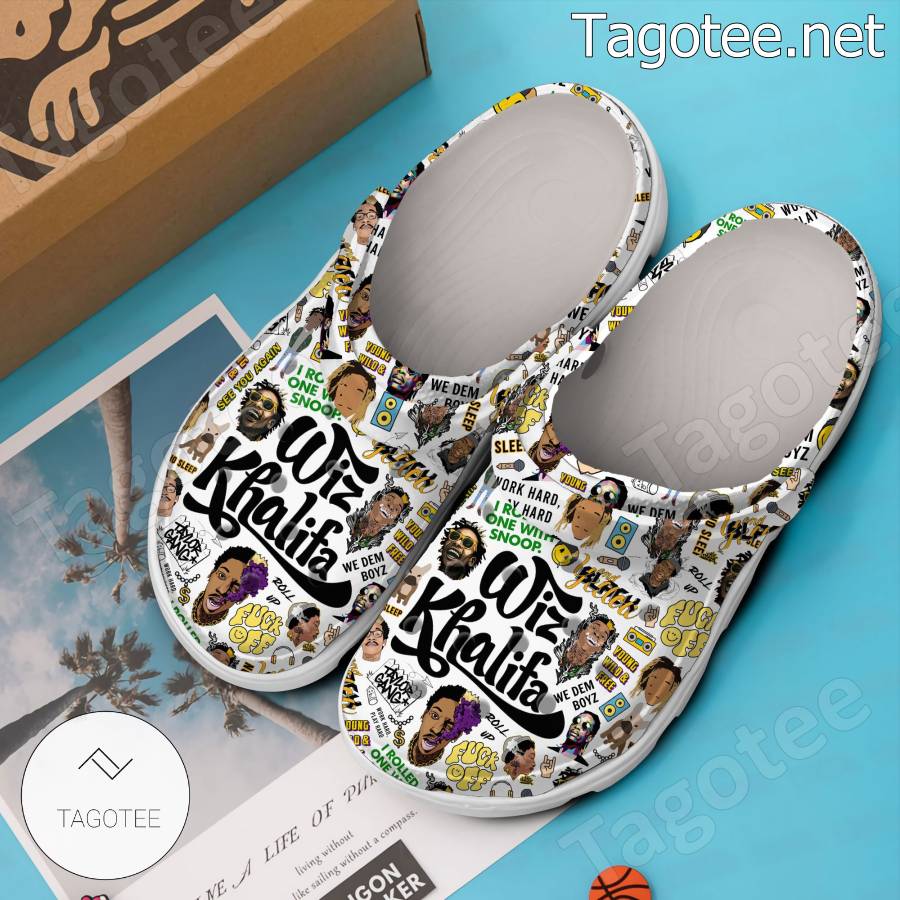 Wiz Khalifa Rapper Crocs Clogs - Tagotee
