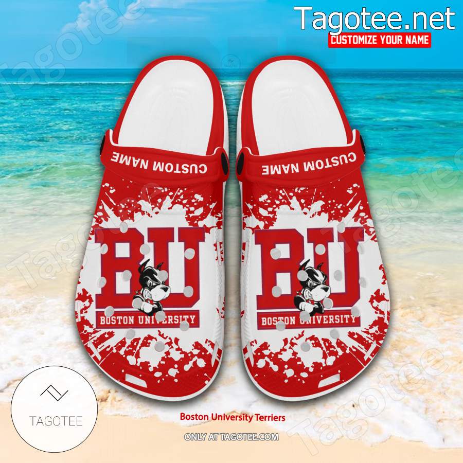 Boston University Terriers Hockey Crocs Clogs - BiShop - Tagotee